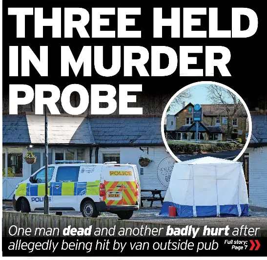 THREE HELD IN MURDER PROBE - PressReader