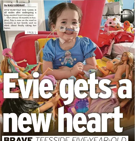 Evie gets a new heart - PressReader