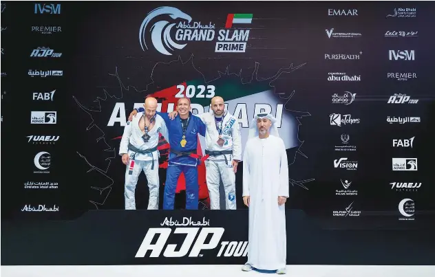 UAE’S Armed Forces team top masters division at Abu Dhabi Grand Slam - PressReader