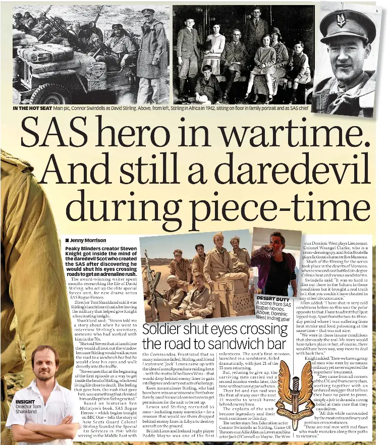 SAS hero in wartime. And still a daredevil during piece-time - PressReader
