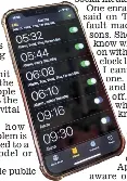 Apple’s wake-up call... iPhone alarms on blink - PressReader