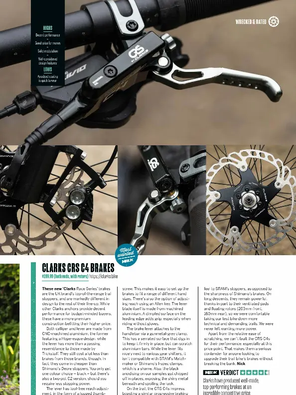 CLARKS CRS C4 BRAKES - PressReader