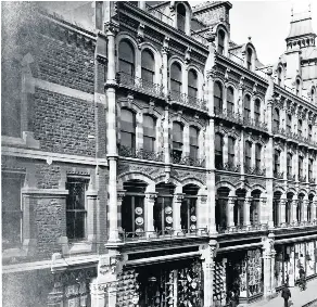 From small beginnings grew one of largest and most loved stores ...