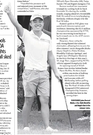 Ramos holds nerve to claim maiden PGT title at Lakewood - PressReader