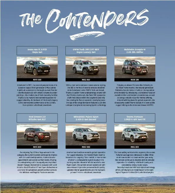 THE CONTENDERS - PressReader