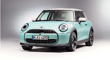Tradition and innovation as new MINI Cooper arrives - PressReader