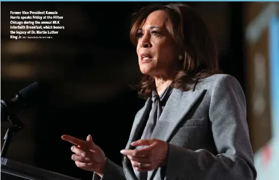 HARRIS TO CHICAGO: ‘BEAR DOWN,’ RESIST THE TRUMP AGENDA - PressReader