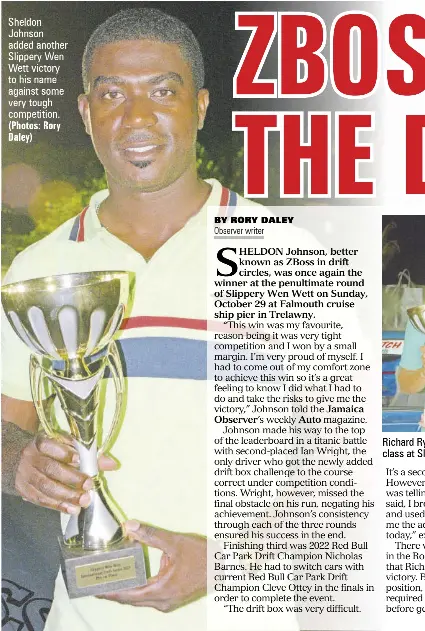 ZBOSS GETS THE DRIFT - PressReader