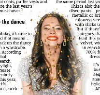 Sequins, velvet and feathers take centre stage - PressReader