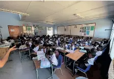 92 Grade 1 learners in one classroom: Gauteng’s overcrowdi­ng crisis - PressReader