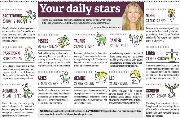 Your daily stars - PressReader