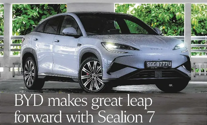 BYD makes great leap forward with Sealion 7 - PressReader