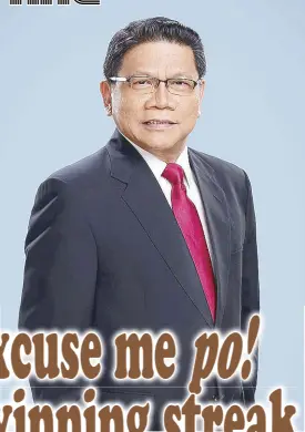 Ehem… Excuse me po! Mike on winning streak - PressReader