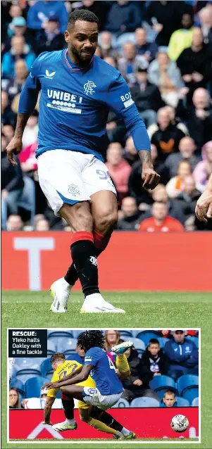 RANGERS HUFF AND PUFF PAST MORTON - PressReader