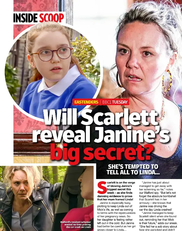 Scarlett reveals Janine’s secret? - PressReader