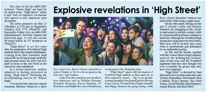 Explosive revelation­s in ‘High Street’ - PressReader