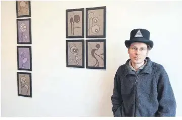 Une quarantain­e de dessins au stylo-bille de Thibault Garbez - PressReader