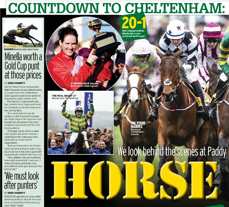 We look behind the scenes at Paddy - PressReader