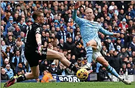 Double whammy by Haaland smashes Everton resistance - PressReader