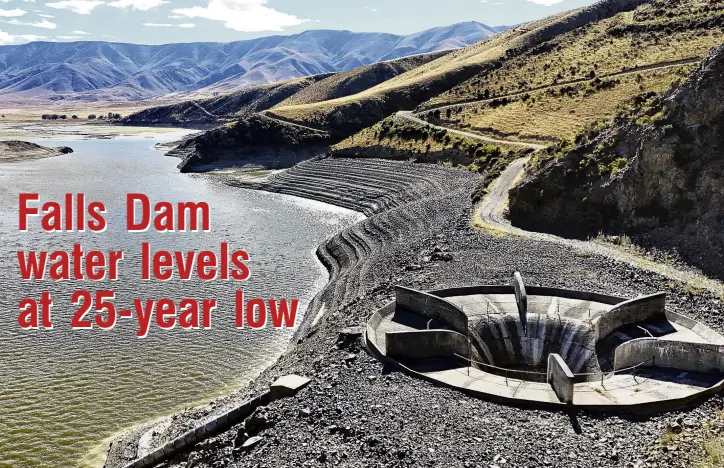 Falls Dam water levels at 25year low - PressReader