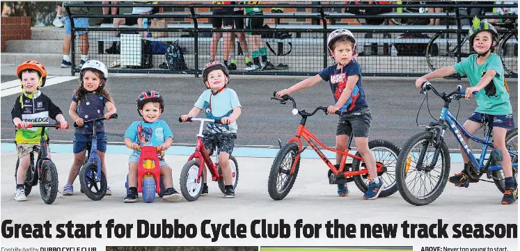 Great start for Dubbo Cycle Club for the new track season - PressReader