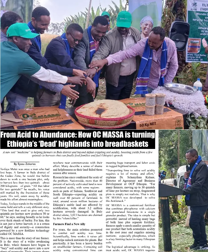 From Acid to Abundance: How OC MASSA is turning Ethiopia’s ‘Dead ...