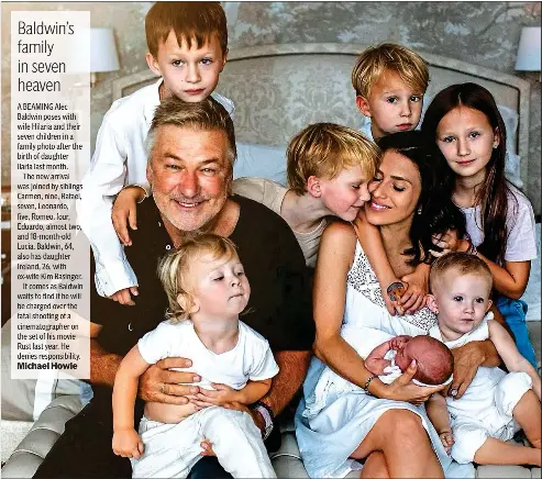 Baldwin’s family in seven heaven - PressReader
