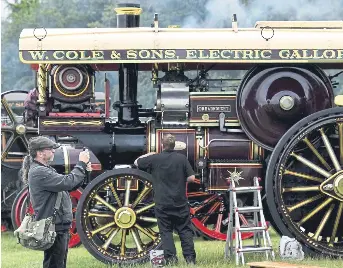 Coal and steam… the lost smells return for traction engine rally - PressReader