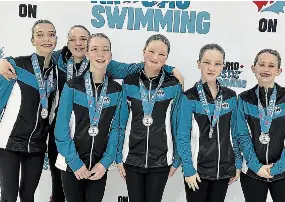 Local artistic swimmers make splash at Ontario competitio­n - PressReader