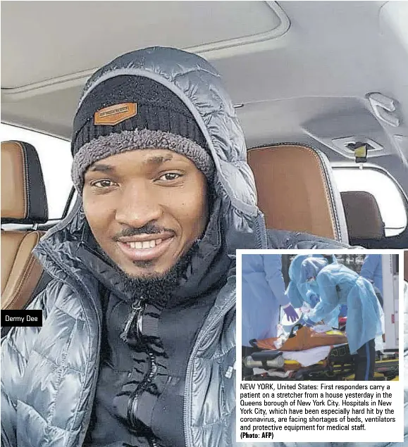 Dermy Dee’s close encounter - PressReader