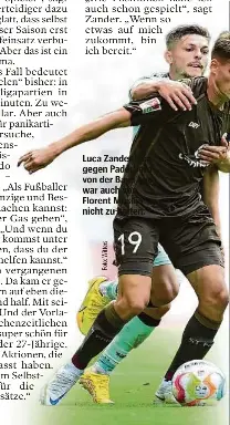 Zander stellt sich breiter auf - PressReader