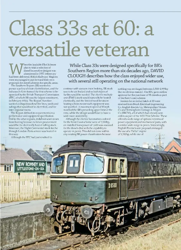 Class 33s at 60 - PressReader