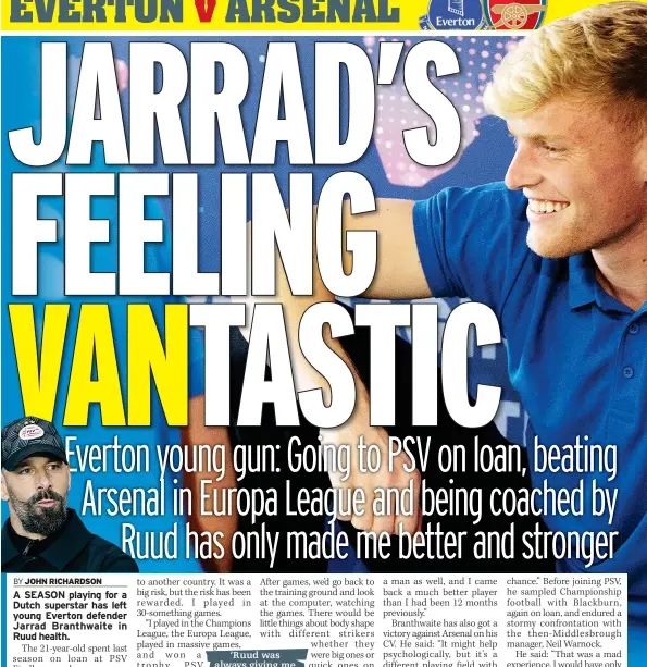 JARRAD’S FEELING VANTASTIC - PressReader