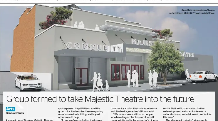 Group formed to take Majestic Theatre into the future - PressReader