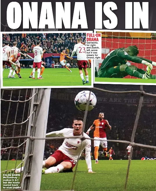 ONANA IS IN DROP ZONE - PressReader