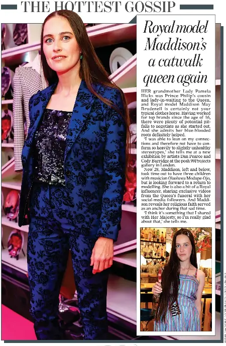 Royal model Maddison’s a catwalk queen again - PressReader