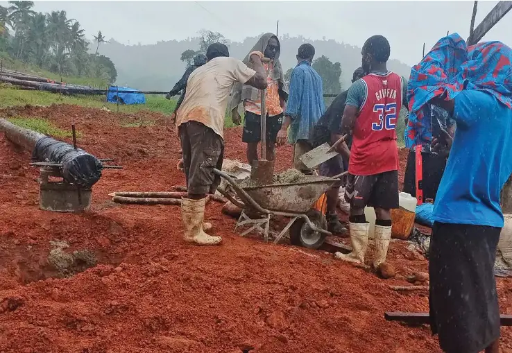 CONSTRUCTI­ON OF 30 HOMES FOR NEW RELOCATION SITE BEGIN - PressReader