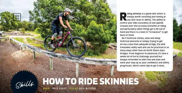 HOW TO RIDE SKINNIES - PressReader