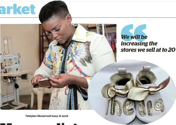 Monamodi steps into business after struggling to find shoe size for her ...
