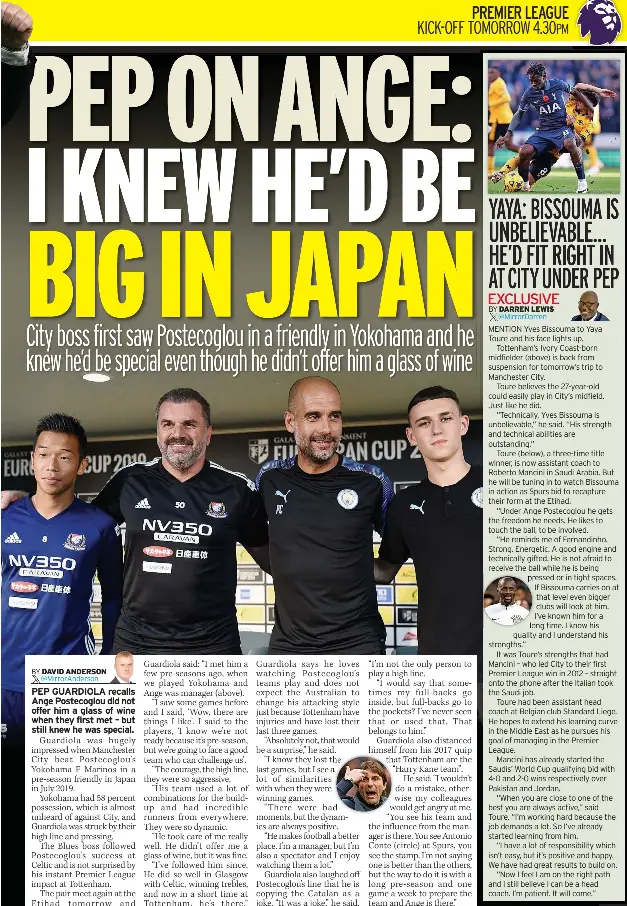 PEP ON ANGE: I KNEW HE’D BE BIG IN JAPAN - PressReader