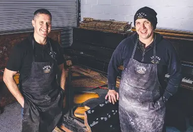 PIANO BROTHERS STRIKE THE RIGHT CHORD - PressReader