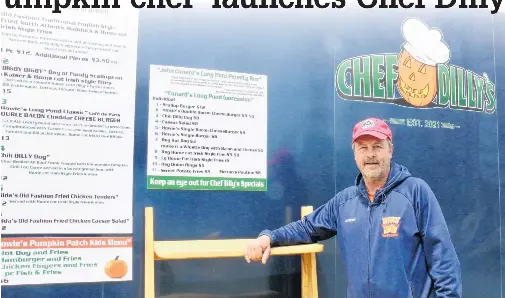 ‘Pumpkin chef’ launches Chef Dilly’s - PressReader