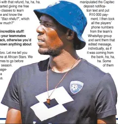Still In Touch With... UTHONGATHI FC’S BRIAN MPOYANA - PressReader