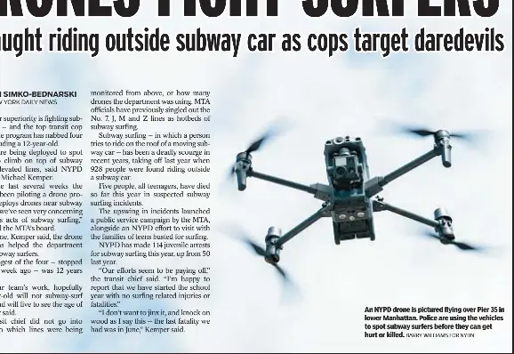 DRONES FIGHT SURFERS - PressReader