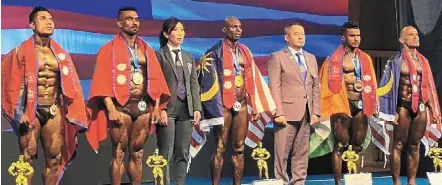 Bodybuilde­r Syarul is back on top of podium for the sixth time ...