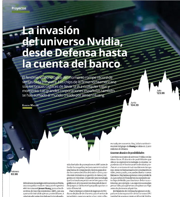 La invasión del universo Nvidia, desde Defensa hasta la cuenta del banco - PressReader