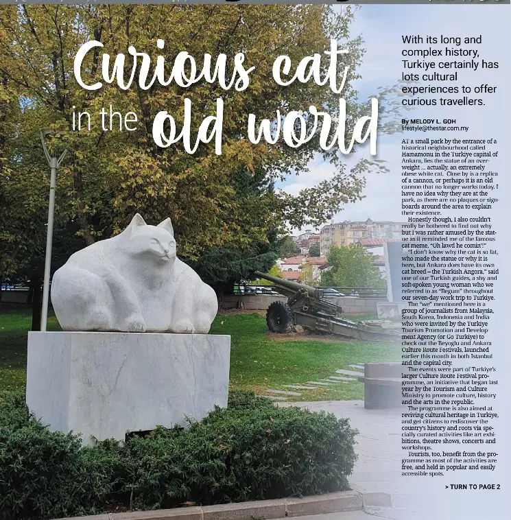 Curious cat in the old world - PressReader