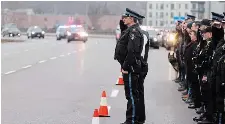 Hundreds attend officer’s procession - PressReader
