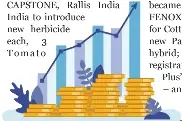 Rallis India posts Rs 863 Cr revenues in Q1 FY22-23 - PressReader