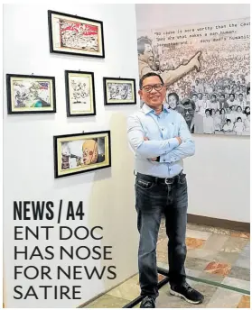 ENT DOC HAS NOSE FOR NEWS SATIRE - PressReader